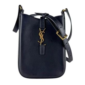 Saint Laurent Sac bandouli&egrave;re vintage en cuir pr&eacute;-poss&eacute;d&eacute; - Femme - Pre-owned - Noir - Taille: ONE Size
