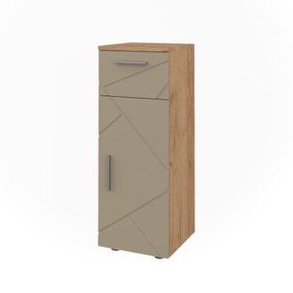 Vicco Midischrank Irma, Goldkraft Eiche, 30 x 81 cm