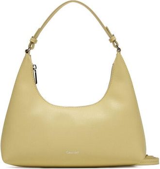 Calvin Klein Handtasche Foil Logo Conv Shoulder Bag LV04F3272G Gelb