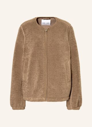 Sams&oslash;e & Sams&oslash;e Sams&oslash;e Sams&oslash;e Teddyfell-Jacke Saautumn braun