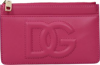 Dolce & Gabbana Femmes Porte-Monnaie Cuir Rose/Wisteria