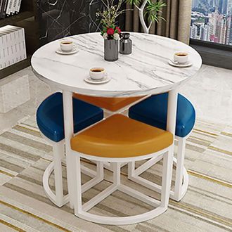 Generic Fr&uuml;hst&uuml;cksecke, runder Tisch mit St&uuml;hlen, Fr&uuml;hst&uuml;cksbar mit Tisch und St&uuml;hlen, moderner K&uuml;chentisch f&uuml;rs Abendessen