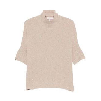 Antonelli Sesia Pullover - - Knitwear - Damen - Beige - M