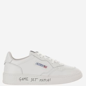 Autry Womens Sneakers Medalist Low White Leather Trainers