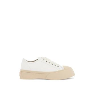 Marni Leather Pablo Sneakers mit Stoffdetails - - Shoes - Herren - Wei&szlig; - 41 EU