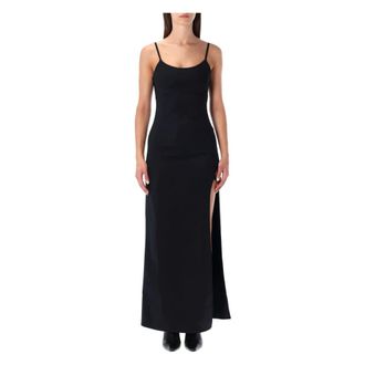 Coperni Femme, Robes, Noir, Taille: 38 FR Robe &agrave; jarreti&egrave;re