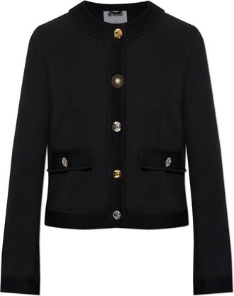 Moschino Femme, Pulls, Noir, Taille: 34 FR Smiley Cardigan