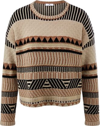 Peter Hahn Rundhals-Pullover Peter Hahn beige