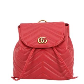 Gucci Pre-owned Vintage Backpack - - Pre-owned - Damen - Rot - ONE SIZE