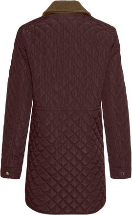 Brigitte von Sch&ouml;nfels Steppjacke Steppmantel mit Cordkragen
