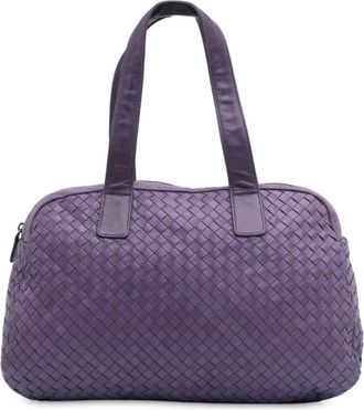 Bottega Veneta Hobo Bags - Nappa Intrecciato Shoulder Bag - Gr. unisize - in Orange - f&uuml;r Damen