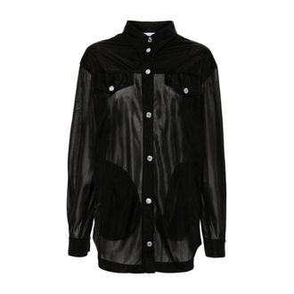 Moschino Damen, Blusen & Hemden, Schwarzk, MGr&ouml;&szlig;e