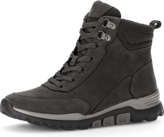 Gabor Damen Schnürstiefeletten, Frauen Stiefeletten,Stiefel,Bootee,Booties,halbstiefel,Kurzstiefel,uebergangsschuhe,Pepper (Mel.),40.5 EU / 7 UK