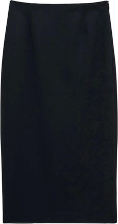 Dorothee Schumacher jupe crayon &agrave; coutures apparentes - Bleu