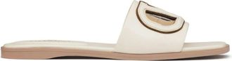 Valentino Garavani Sandalen - Sandals Ivory - Gr. 38,5 (EU) - in Wei&szlig; - f&uuml;r Damen