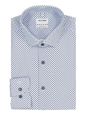 Olymp Herren Hemd blau Kent