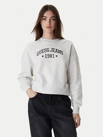 Guess Sweatshirt W6RQ03 K68I4 Grau Relaxed Fit