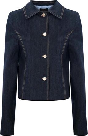 Kocca Femme, Vestes, Bleu, Taille: 44 FR Dimitri Veste Courte en Jean