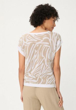 Olsen Strickpullover mit Allover-Dessin