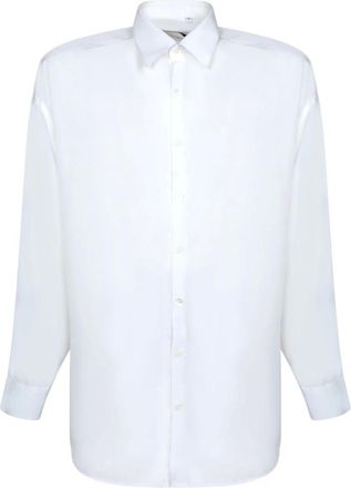 Costumein Homme, Chemises, Blanc, Taille: XL Chemise en Lin Blanche Style D&eacute;contract&eacute;