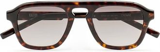 Kaleos Femme, Accessoires, Brun, Taille: 51 MM Crowne Lunettes de soleil