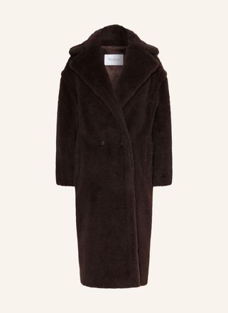 Max Mara Teddyfell-Mantel Tedgirl Mit Alpaka braun
