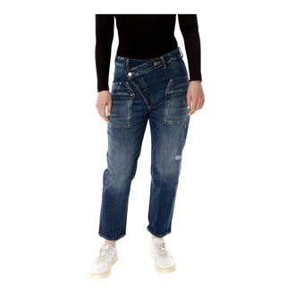 Le Temps Des Cerises Cosy Pocket Jeans - - Jeans - Damen - Blau - W25