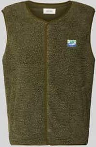 American Vintage Straight Fit Weste mit Logo-Patch Modell Hoktown