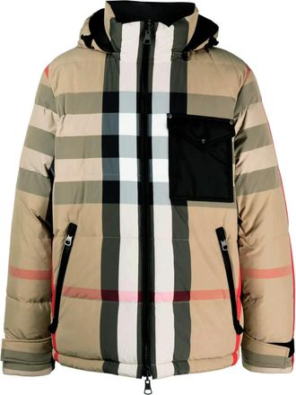 Burberry veste r&eacute;versible &agrave; carreaux - Tons neutres