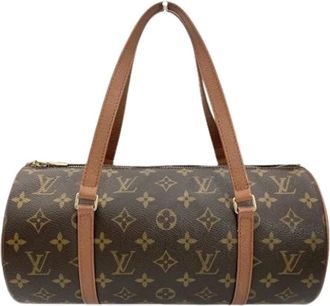 Louis Vuitton Sac &agrave; main Pre-owned en toile Monogram - Femme - Pre-owned - Brun - Taille: ONE Size