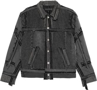 Who Decides War by Ev Bravado Exposure Denim Jacket