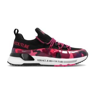 Versace Jeans Couture Sneakers mit Logo - - Shoes - Damen - Schwarzk - 36 EU