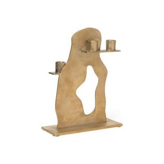 Ferm Living Kerzenleuchter Erode - Metall - Massives Messing - Designer Trine Andersen