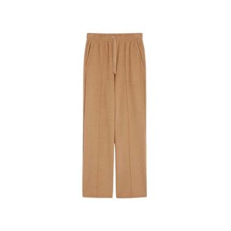 Max Mara Femme, Pantalons, Brun, Taille: 36 FR Sponda Pantalons