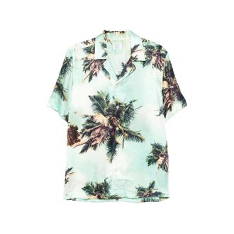 Mazzarelli Palm-print Shirt