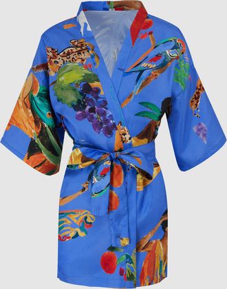G.Kero Kimono Luxe Bleu