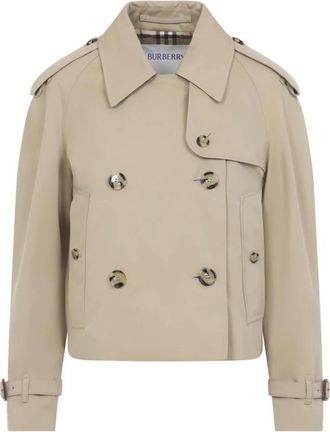 Burberry Femme, Manteaux, Beige, Taille: 34 FR Haltye Short Trench
