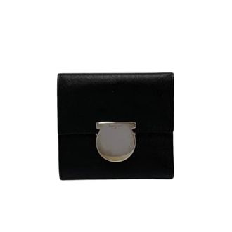 Ferragamo Pre-owned Cuir petite-maroquinerie - Femme - Pre-owned - Noir - Taille: ONE Size