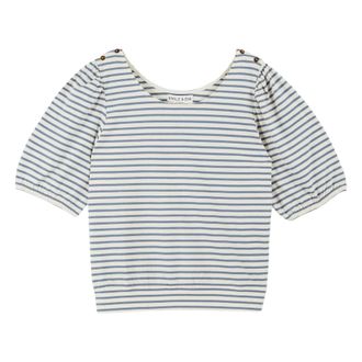 Emile Et Ida T-shirt Berlioz Rayures Coton Bio Emile et Ida