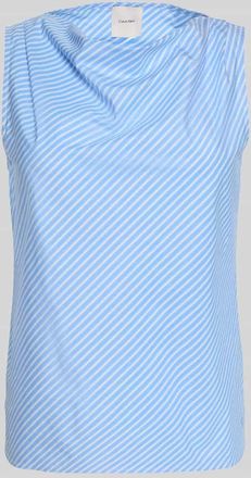 Calvin Klein Relaxed Fit Blusentop aus reiner Baumwolle