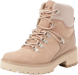 Timberland Femme Carnaby Cool Hiker Bottes Tendance, Nubuck Taupe, 37 EU Large