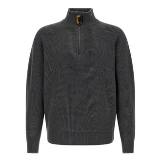 J.W.Anderson Homme, Pulls, Gris, Taille: M Pull &agrave; Demi-Zip