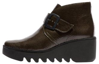 FLY London Fly London Damen Birt397fly Stiefelette, gr&uuml;n, 39 EU