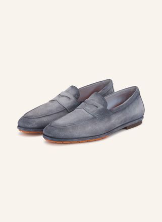Santoni Penny-Loafer Carlo blau
