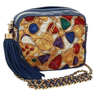 Chanel Sac bandouli&egrave;re en soie Pre-owned - Femme - Pre-owned - Multicolore - Taille: ONE Size