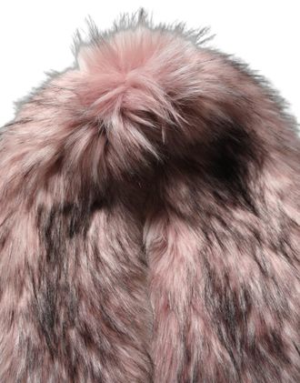 Dolce & Gabbana Faux Fur Acrylic Knit Vest - Pink