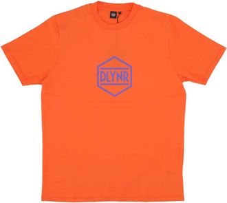 Dolly Noire Klassisches Logo Tee Orange T-Shirt - - Tops - Herren - Orange - S