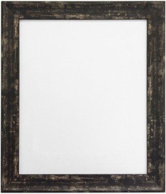 Frames by Post Industrieller Bilderrahmen, 30 x 40 cm, Schwarz in Used-Optik