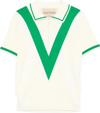 Valentino Garavani Femme, Tops, Blanc, Taille: 38 FR Valentino Garavani T-shirts et Polos Blanc