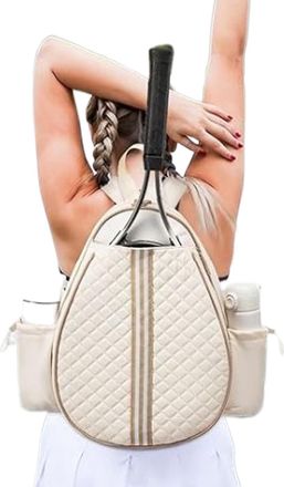 Generico Tennistaschen f&uuml;r Damen, wasserdicht, multifunktional, mit Kordelzug, f&uuml;r Sport, Taille, M&auml;dchen, M&auml;nner, Tisch, Aufbewahrung von Trainingsger&auml;ten f&uuml;r